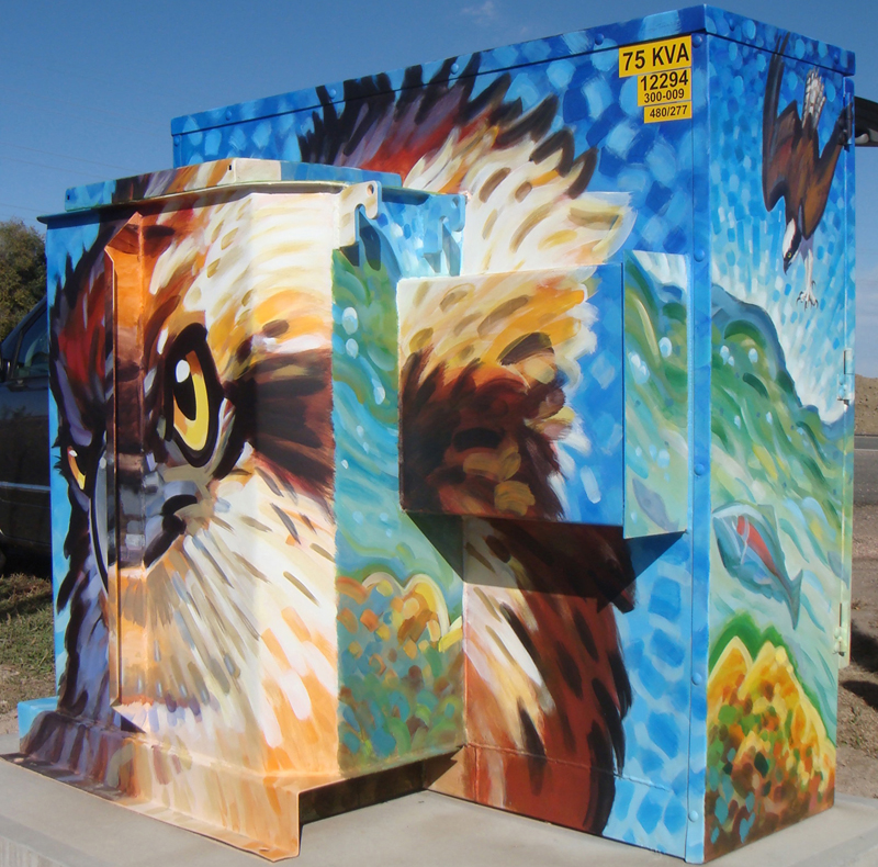 Tucci - Osprey Mural Southwest Corner